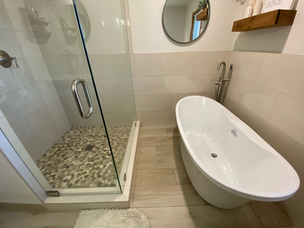 Master Bath Update - TOUCHDOWN TILE